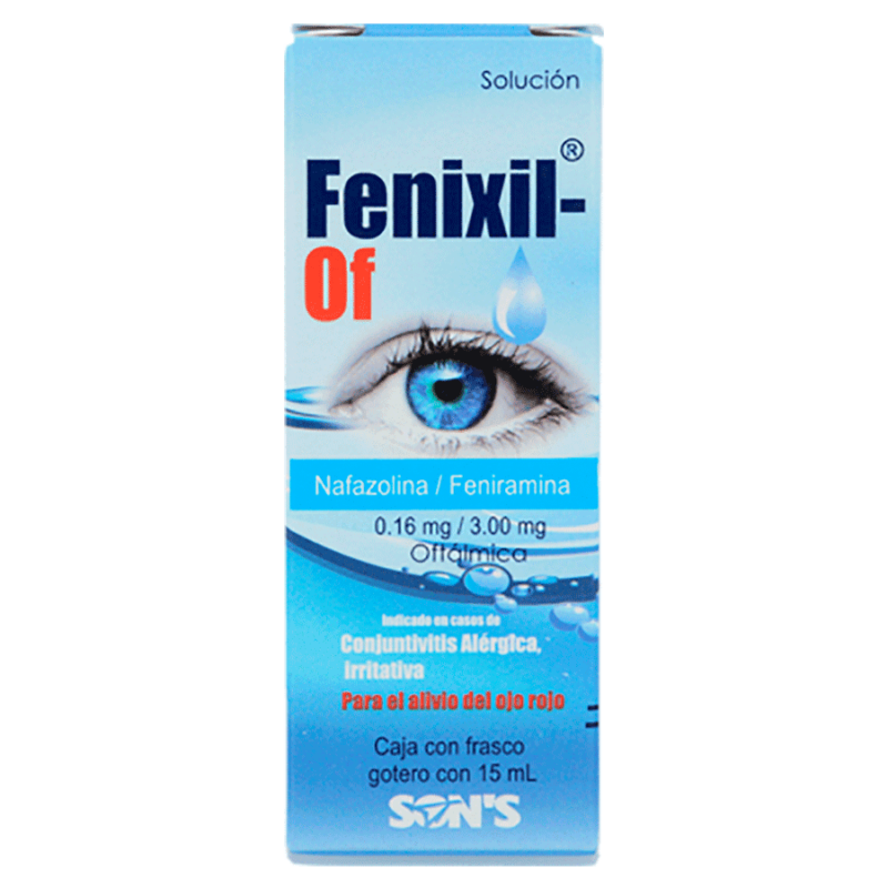 FENIXIL-OF (FENIRAMI/NAFAZOLINA)15ML SOL – Family Medic